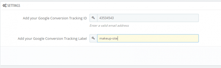 Prestashop Google Adwords conversion tracking module